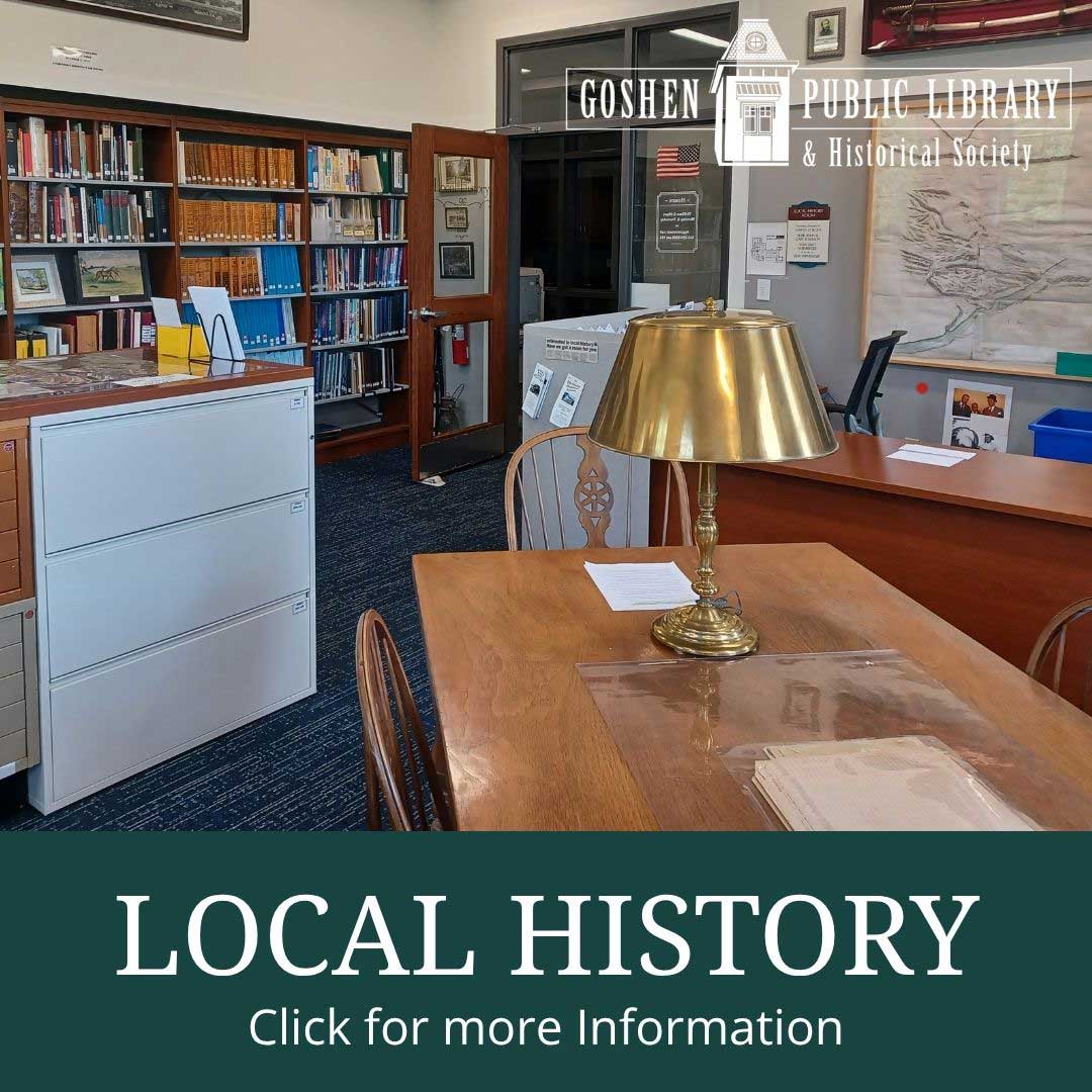 Local History Room Goshen Public Library & Historical Society